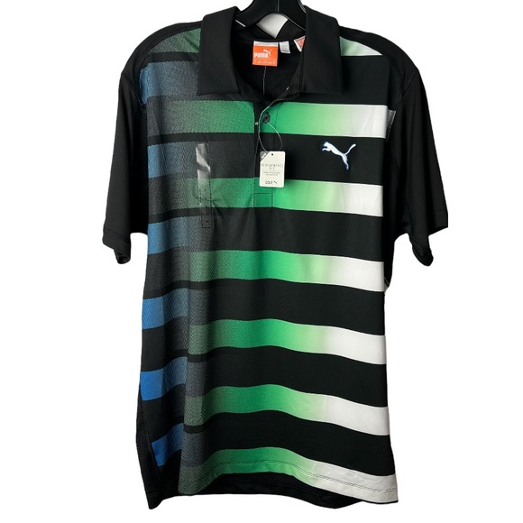 Puma | Shirts | Nwt Mens Puma Cool Cell Gt Fade Stripe Polo | Poshmark